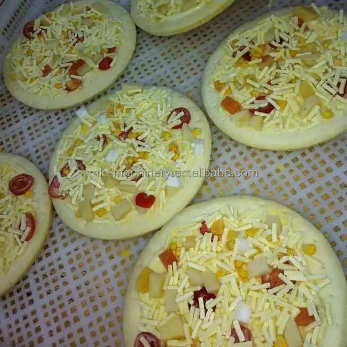 Pizza Topping Machine Automatic Pizza Topping Jam Sprinkler Cheese Salt ...