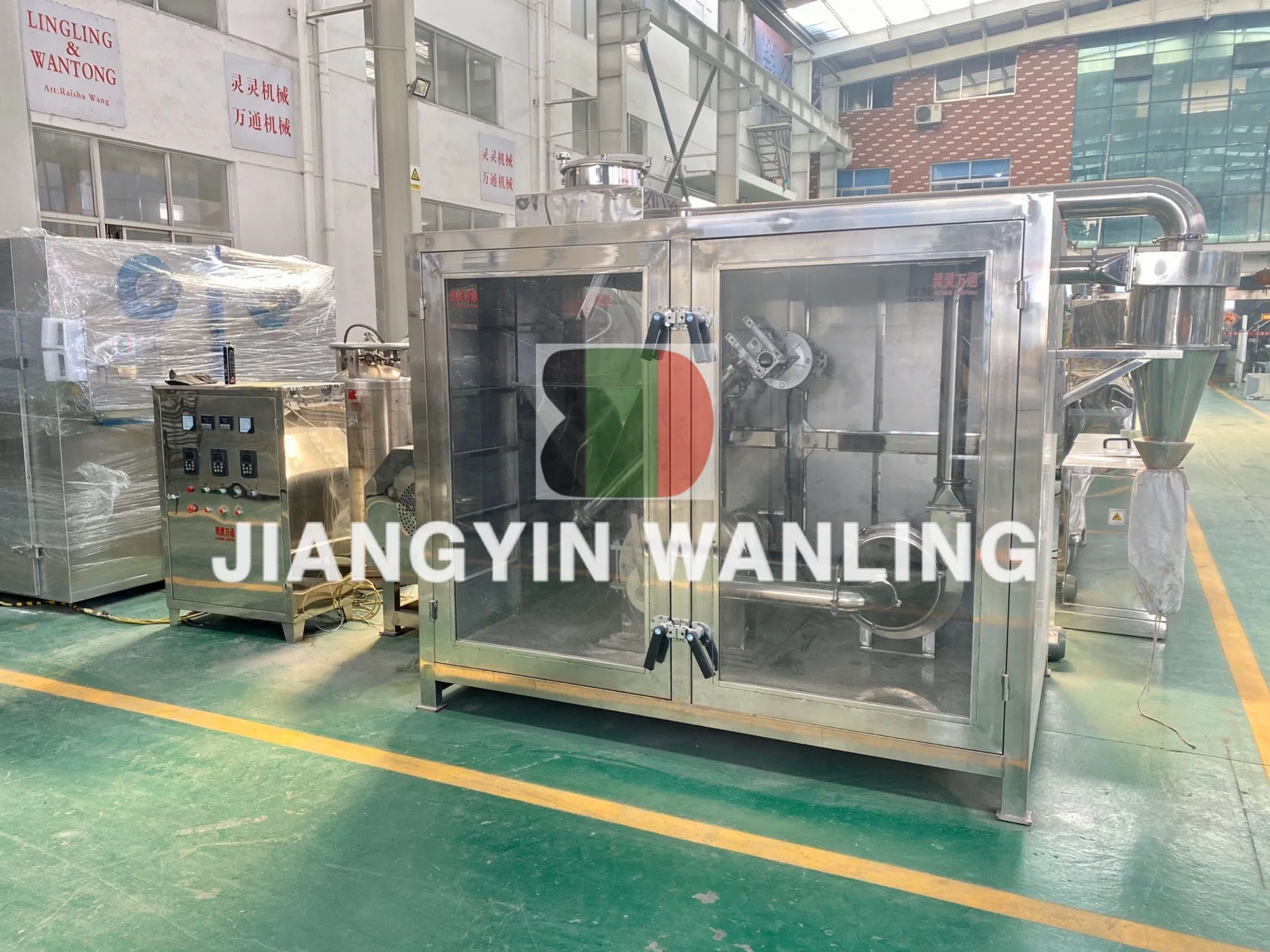 WLD Liquid Nitrogen Low Temperature Cryogenic Milling Crusher Grinding ...