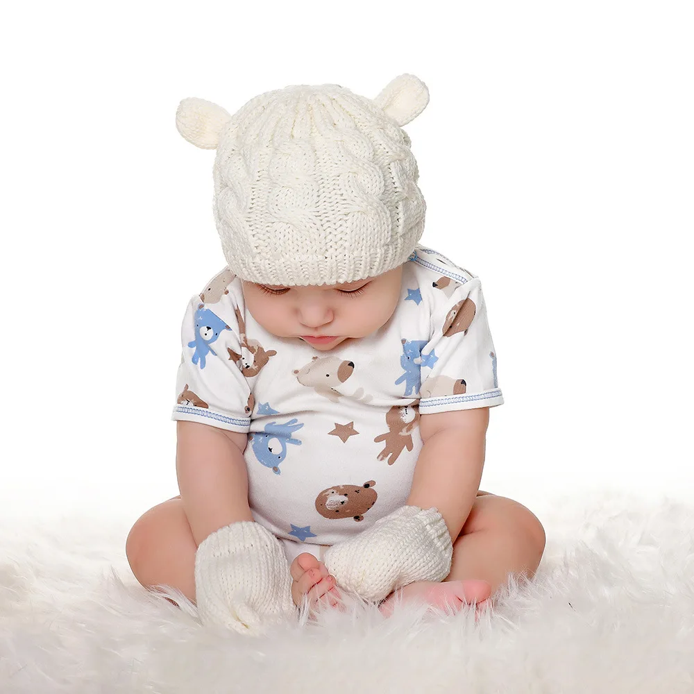 2023 Fall/winter Baby Hat Cute Little Ears Modeling Baby Hats - Buy Hat ...