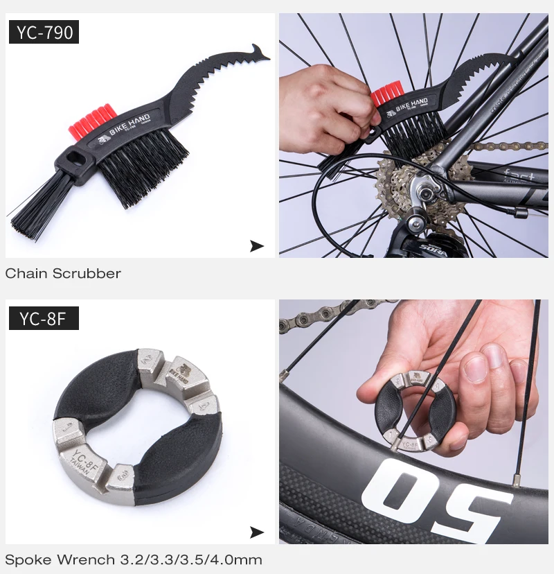 BIKE HAND Tools - 20 in 1 Bicycle Repair Kit for All Needs