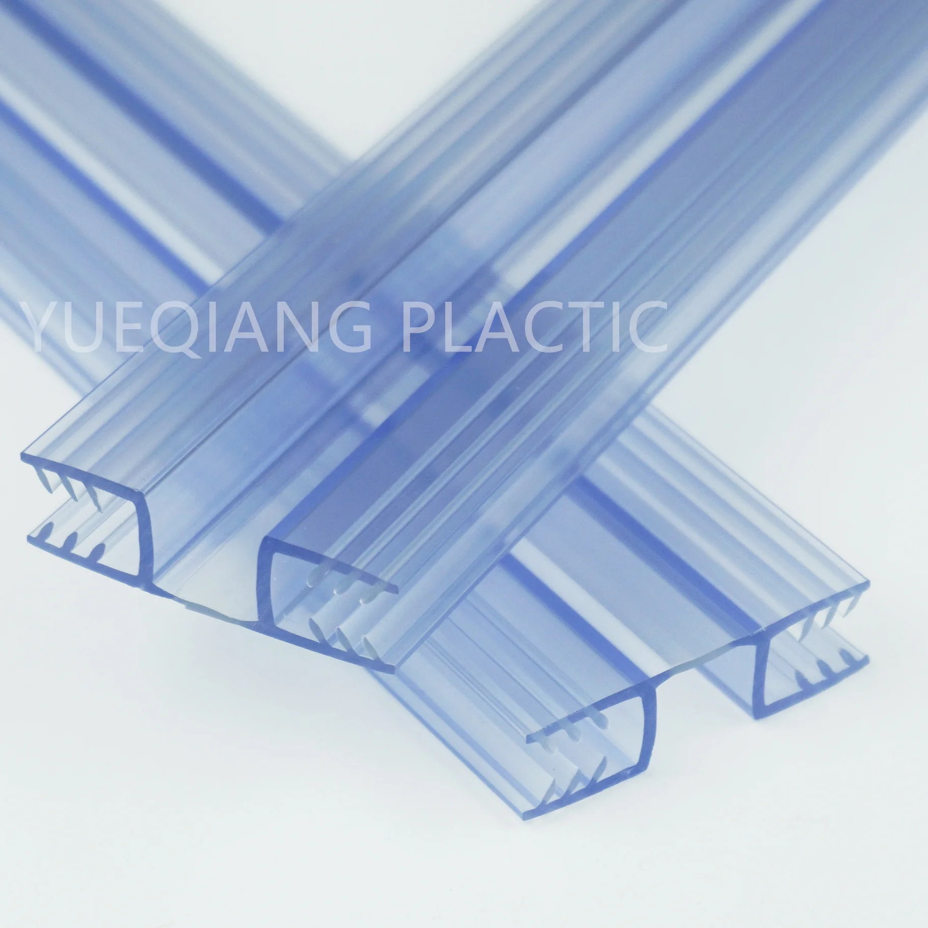 Clear PVC Piano Style Living Hinge - Flexible & Durable