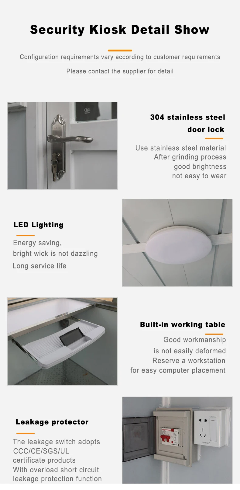 Wholesale Mobile Prefabricated Security Guard House