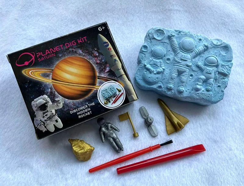 Manufacturer Hot Selling Planet Dig Education Kit Saturn Treasure ...