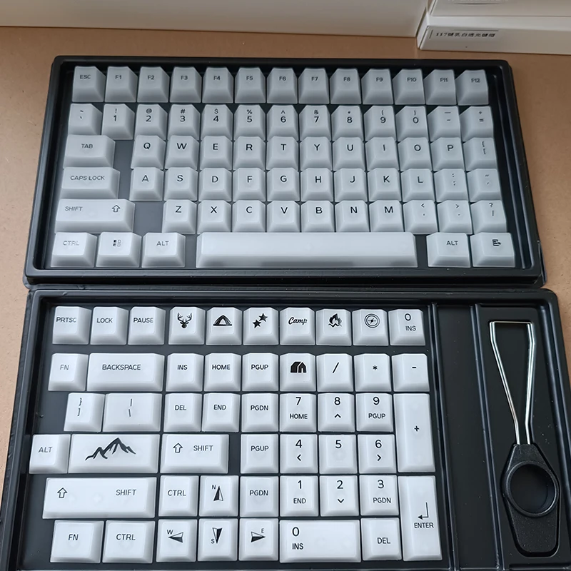 Hzgamer Fog Keycap,Double Shot Ins Style Keycaps For Mechanical Gaming ...