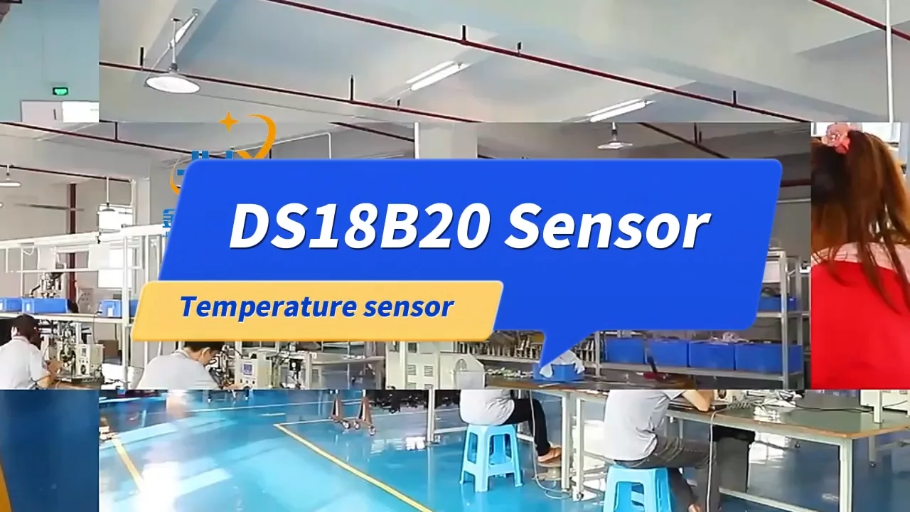3m Dallas 3 Wire Ds18b20 Temperature Sensor - Buy Ds18b20 thread Screw M8 Ds18b20 ds18b20 ...