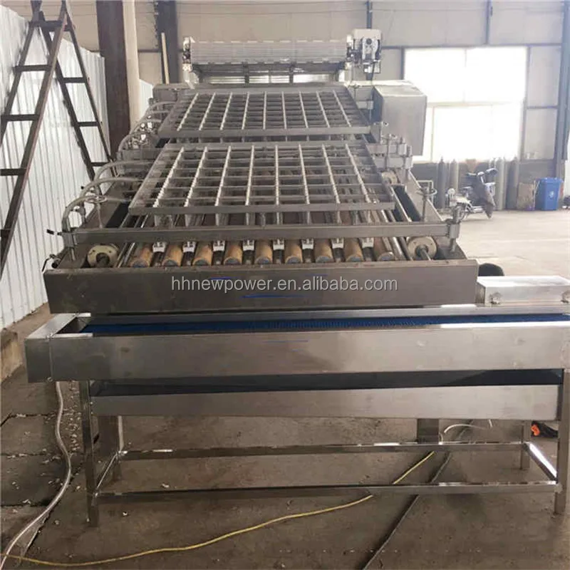 Fresh Prawn Shrimp Washing Peeling Grading Machine 12 Rollers Shrimp ...