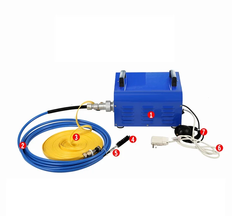 Chiller Condenser Tube Cleaner Pipe Cleaner Machine KT208 Chiller Tube ...