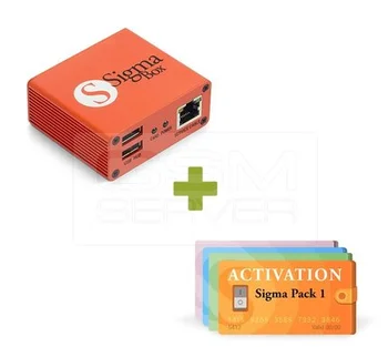 Sigma Box With All Cable Set With Sigma Pack 1 2 3 3 Packs Activation ...