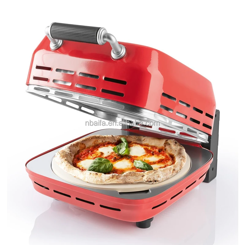 Aifa 12" electric pizza oven maker 1400w arabic bread muti-function ...