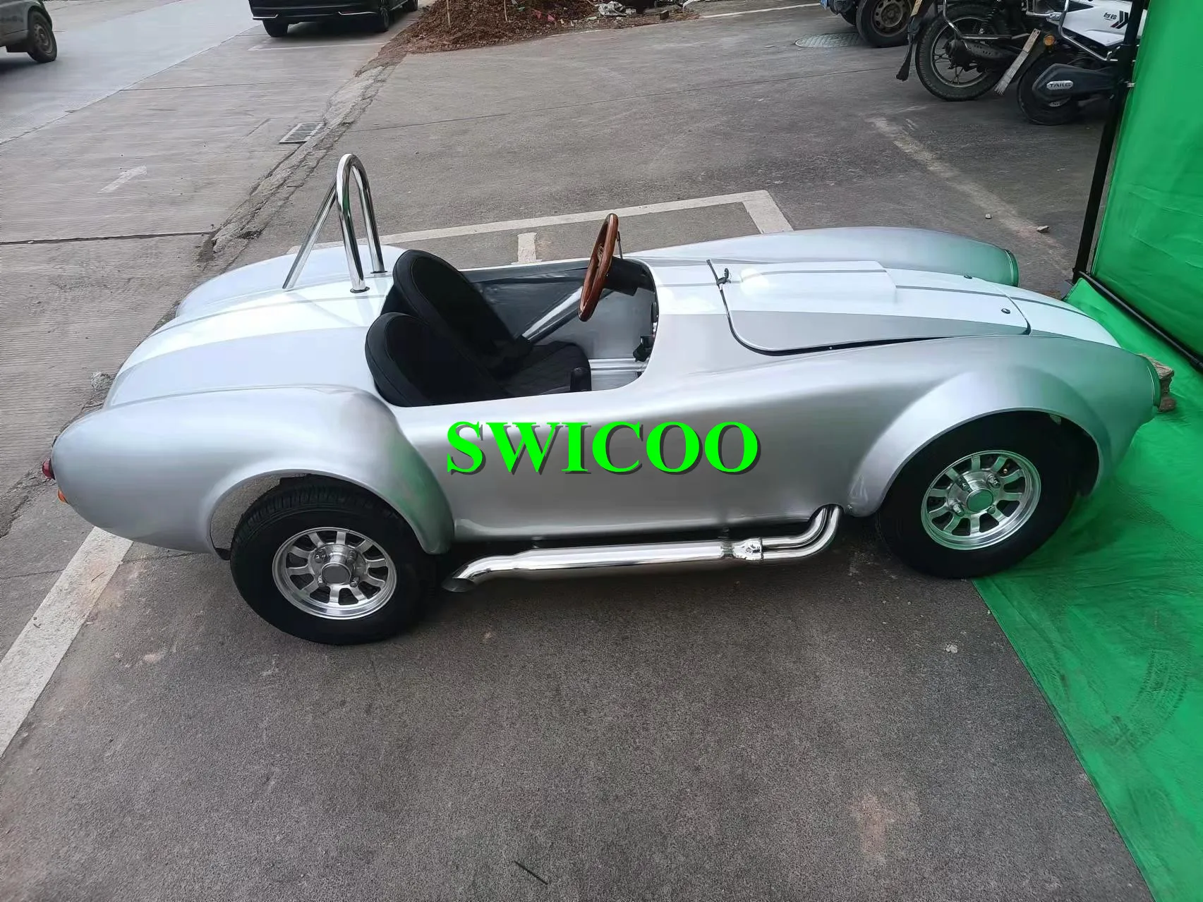 150cc Mini Cobra Golf Cart Brushless Motor 2 Seater Mini Golf Cart Gas ...