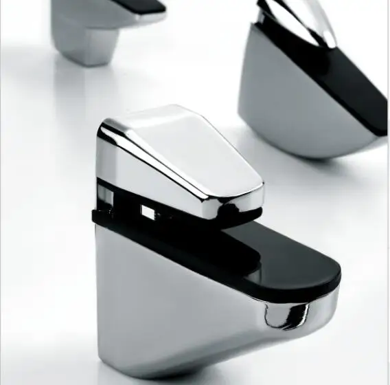 Metal Shelf Brackets Corner Mounted Wall Mounted Glass Support Shelf ...