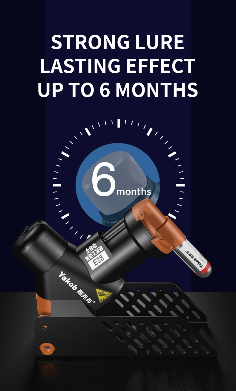 E28 Rodent Killer Gas Pressure Intelligent Automatic CO2 Mouse Trap