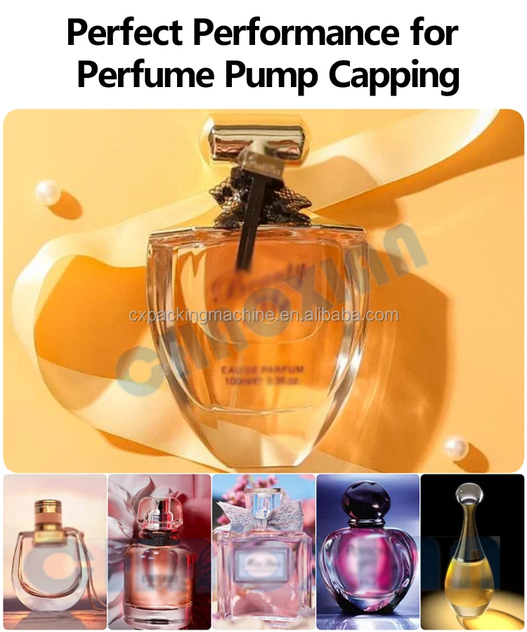 Semi-automatic Perfume Spray Pump Capping Machine - Efficient & Reliable