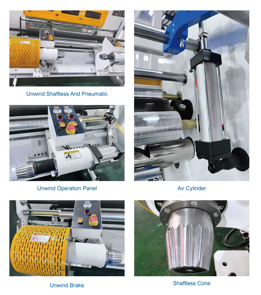 Hanplas Automatic Tension of Rewind and Unwind Jumbo Paper Roll ...