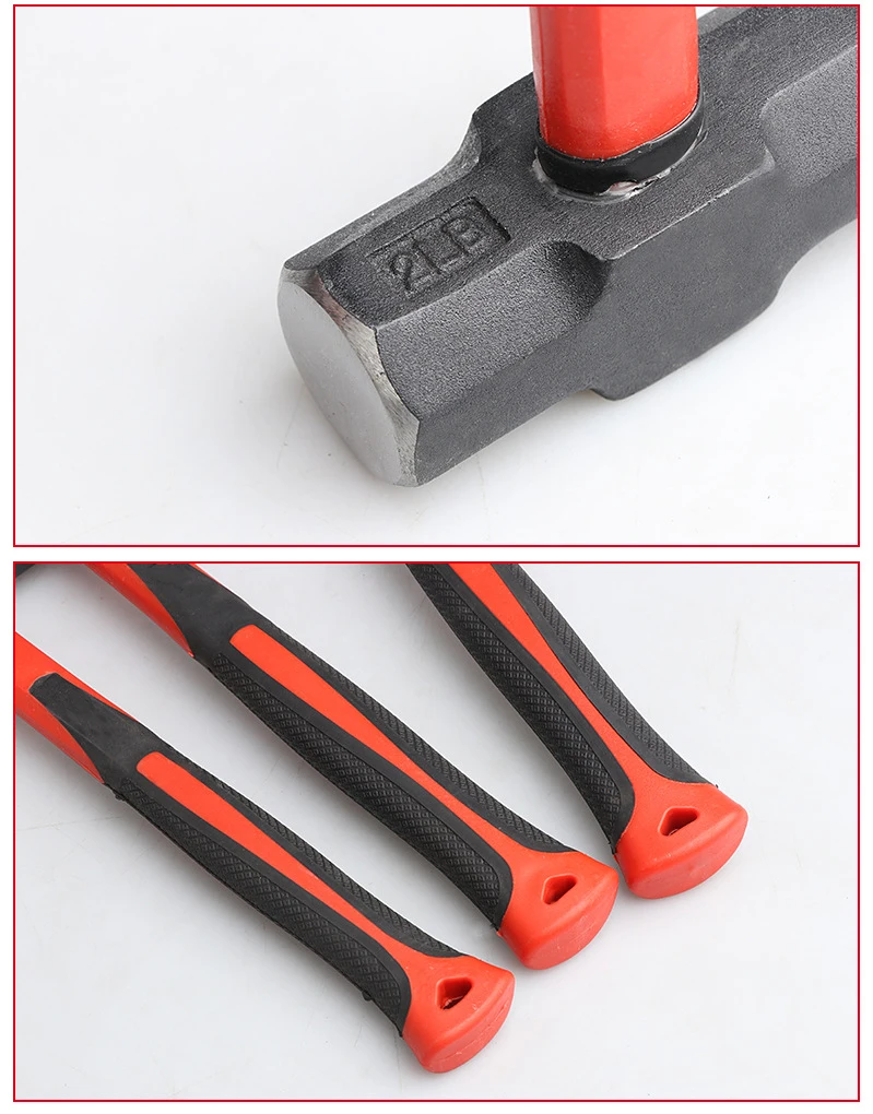 Octagonal Hammer With Plastic Wrap Handle Multi Specification High ...