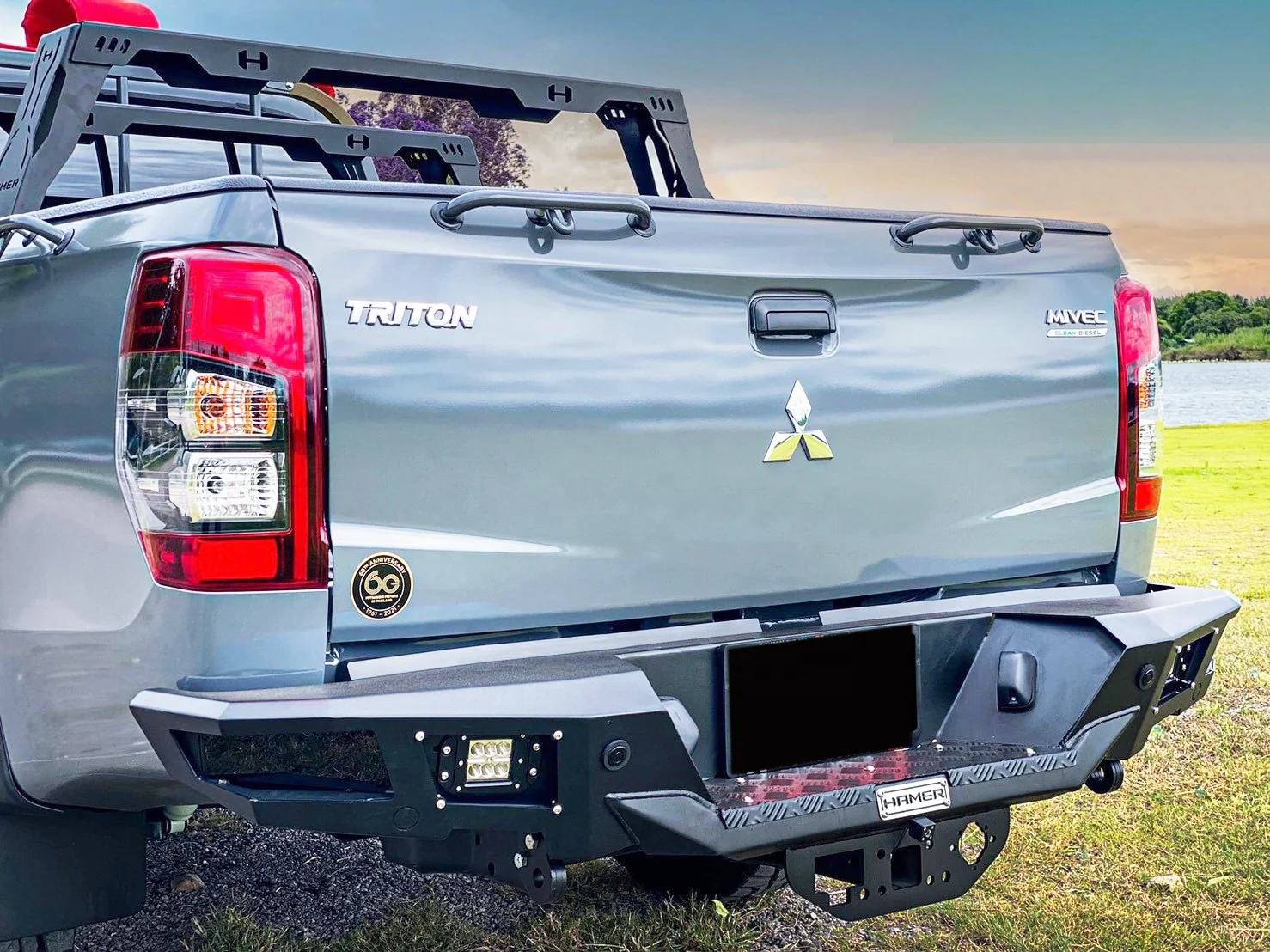 Rear Bumper Bumper Bar Car Bumpers Auto Body Systems Hm Triton L200 ...