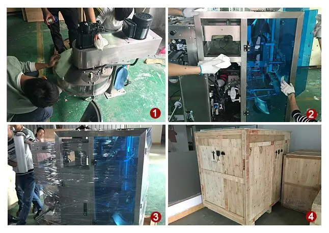 Fully Automatic Rotary Plastic Honey Spoon Filling Packing Machine In ...