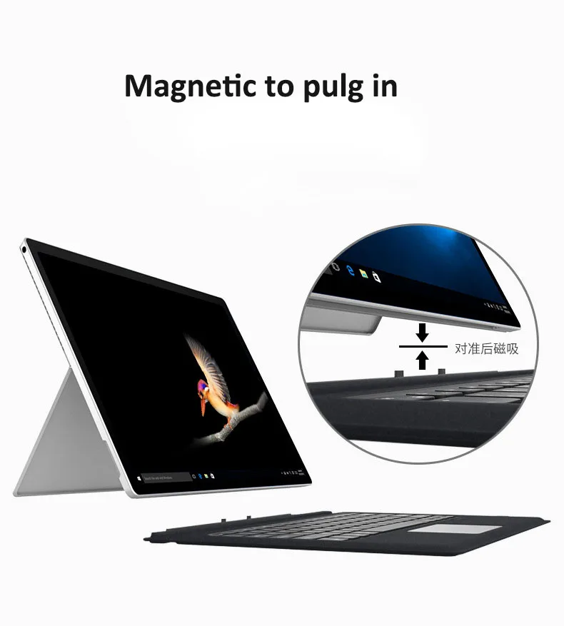 New Surface Pro 8 Keyboard Wireless for RGB Backlit with 12-Month ...