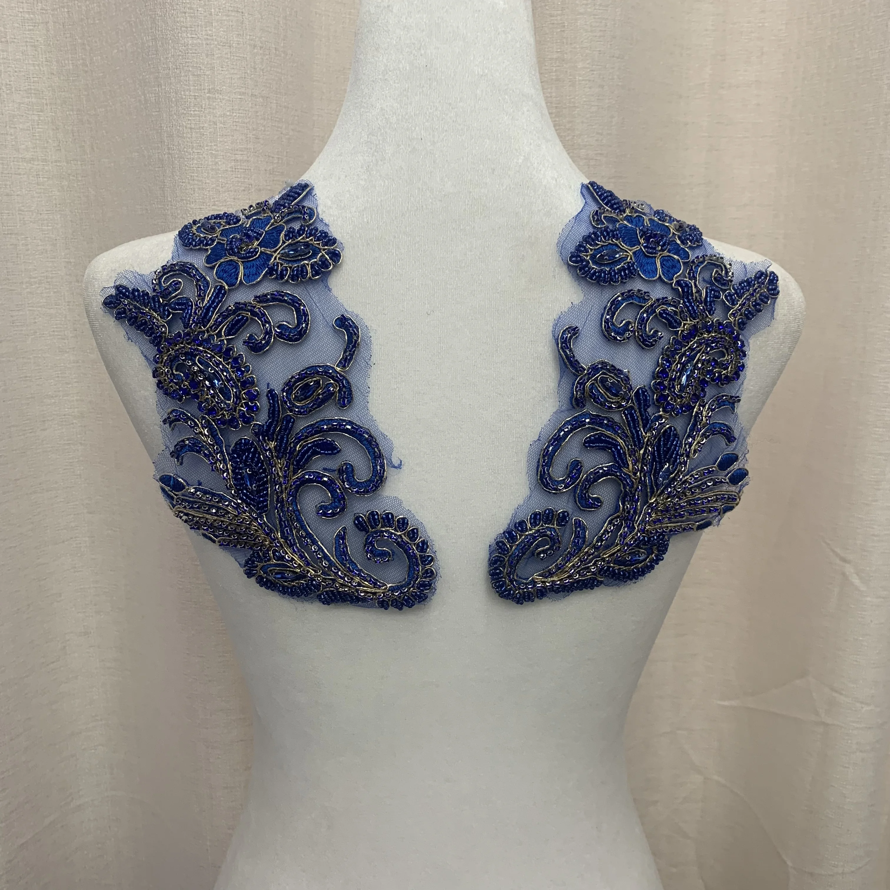 2024 New Design Shoulder Patch,Beaded Applique Sew On Accessories - Buy ...