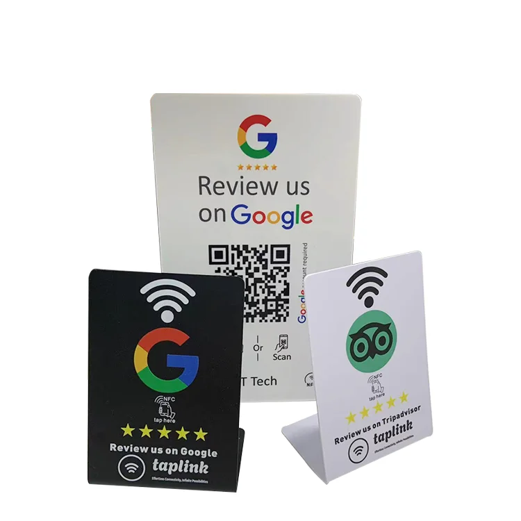 Custom Programmable Qr Code Printed Rfid Business Card Ntag213 /215 Nfc ...