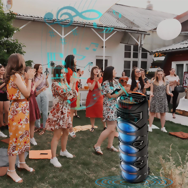 SING-E ZQS8302 Portable PA Speaker System for Outdoor Parties