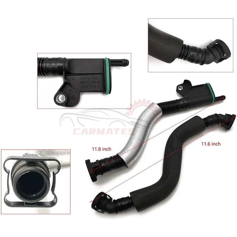 Oil Separator Pcv Valve Assembly 06h 103 495 A For Audi A4 Q5 Tt Vw