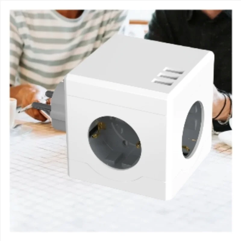 2023 New Style European Type Socket With Plug Portable Power Cube Type ...