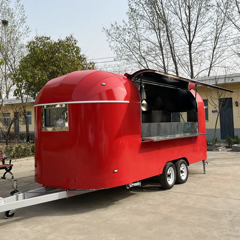 Smart Design Mobile Concession Food Carts Trailer Purchase Remorque ...