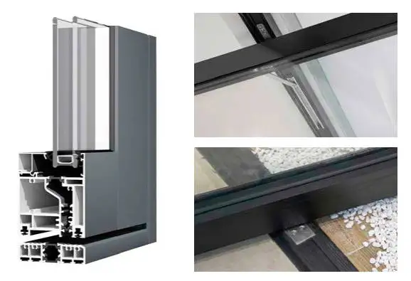 Aluminum Alloy Frame Pivot Door - Luxury Design Entrance