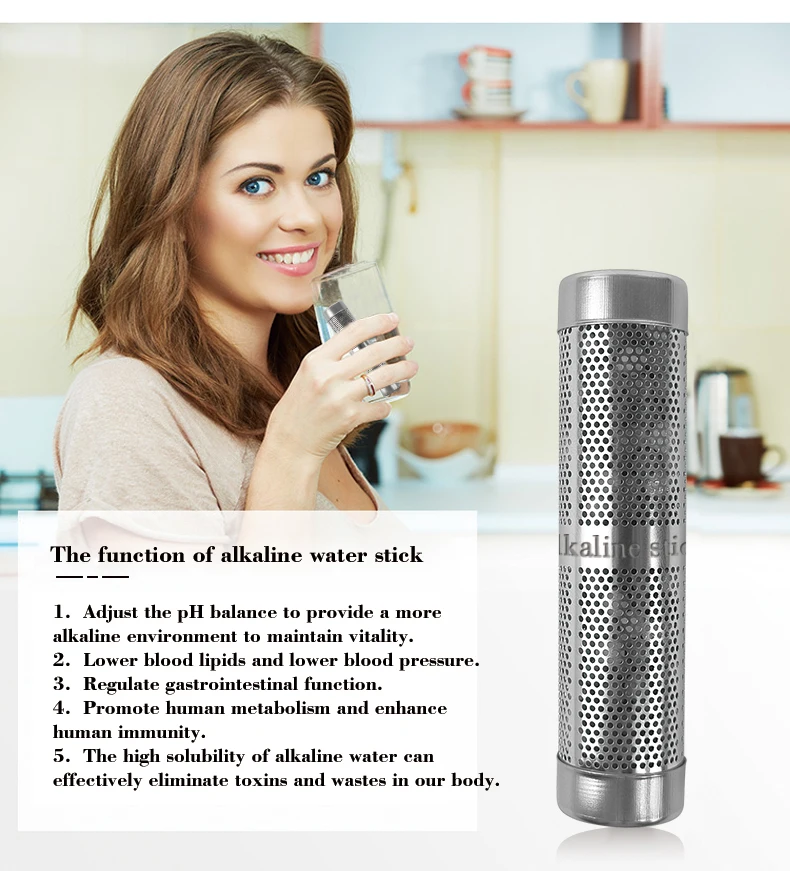 Stainless Steel Hydrogen Alkaline Water Stick With Private Logo Small ...