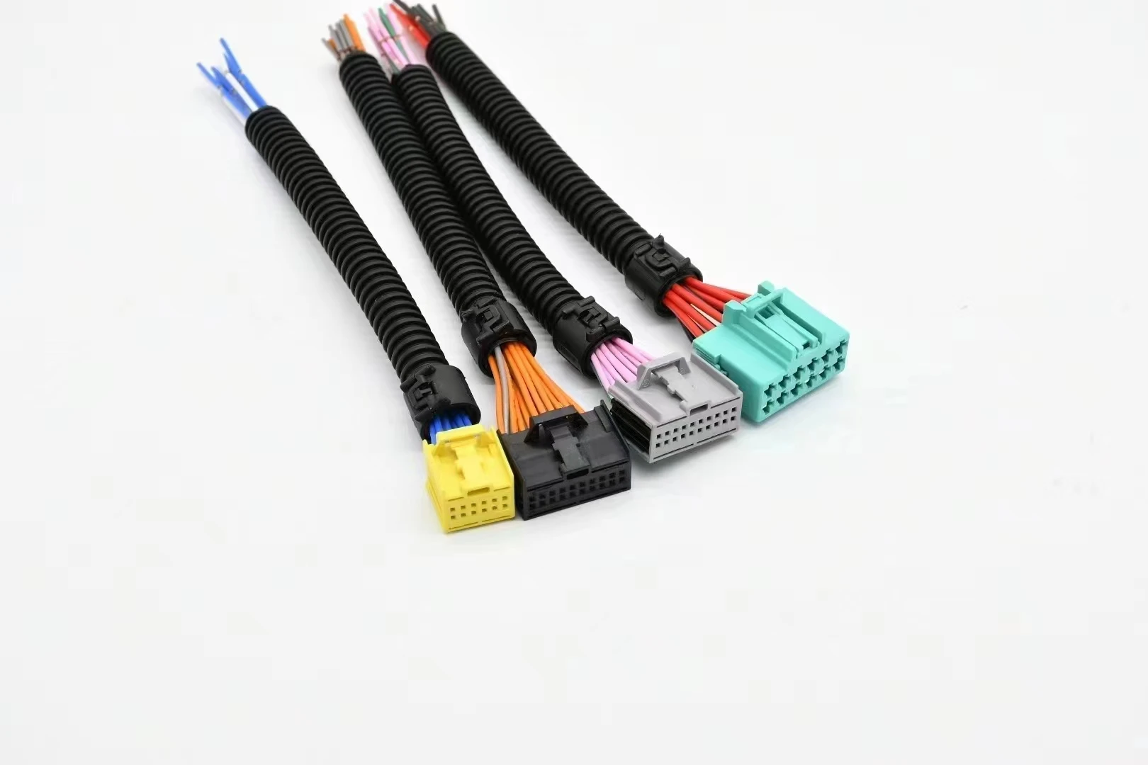 4pin Electrical Cable Assembly Wire Harness Socket Connector Car Wire ...