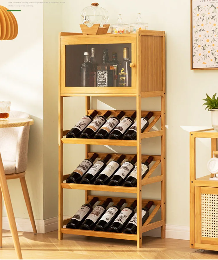 New Product Ideas 2023 Wooden Home Wine Bar Display Cabinet Sideboard ...