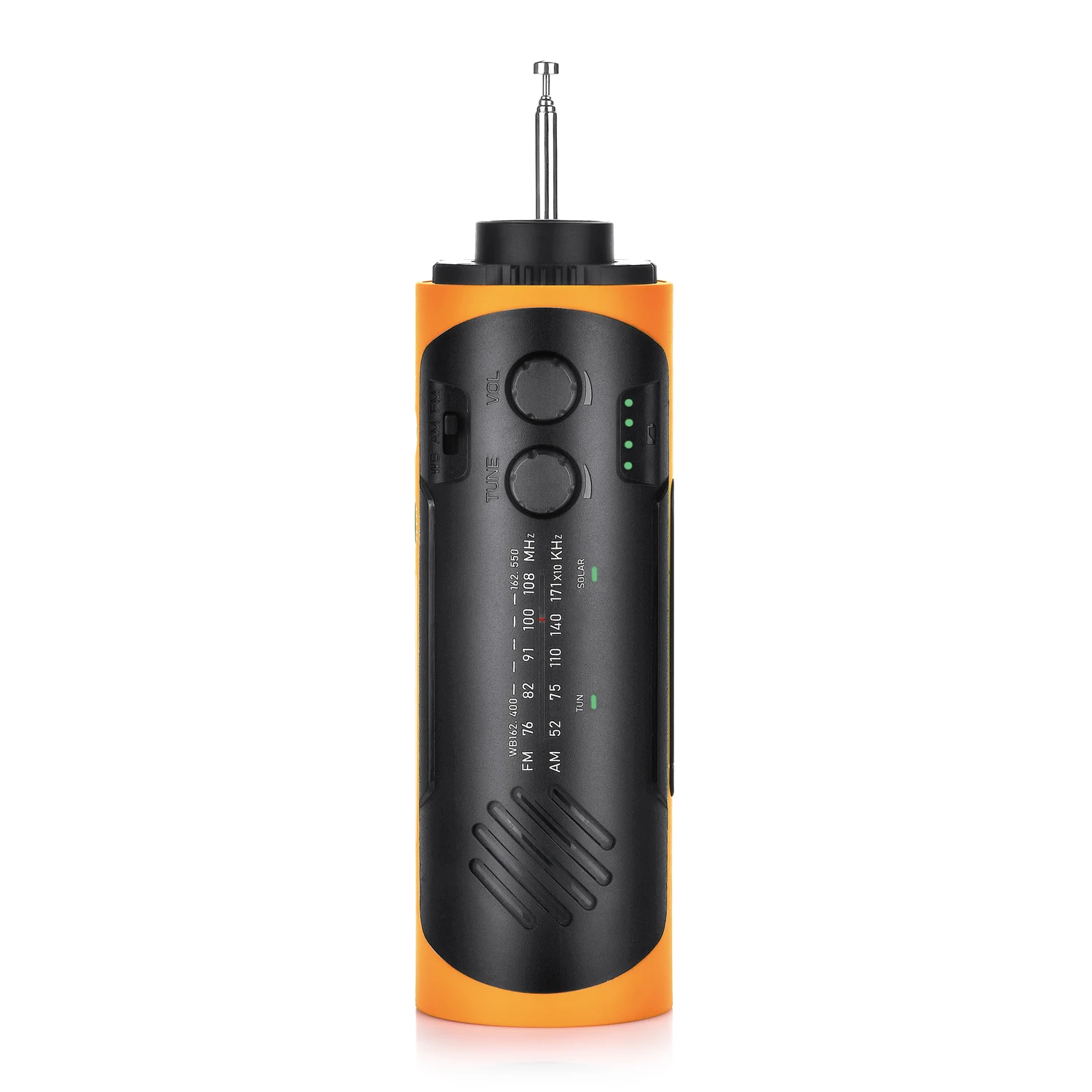 WF-2R01 Solar Radio Light Portable - LED Flashlight Reading Lamp