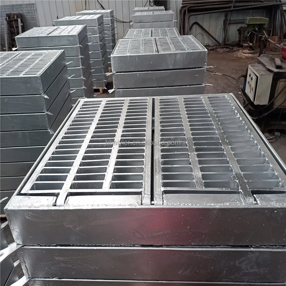 Singapore Heavy Duty Galvanized Vehicular Grating for Manhole Cover
