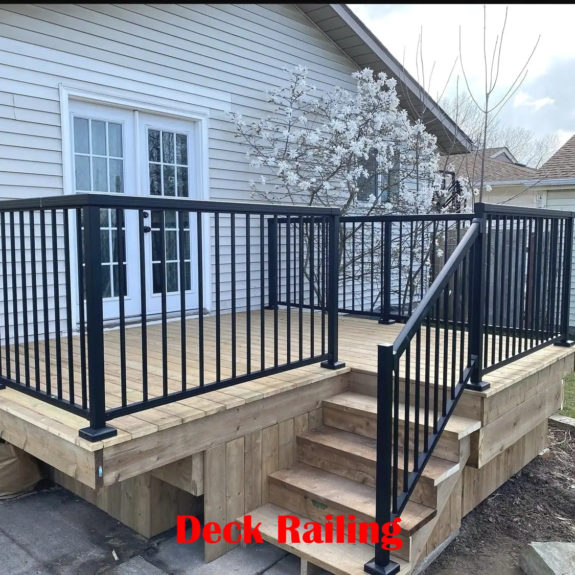 Side Mounted Glass Railing With Led Light Easy Instal Glass Fence ...