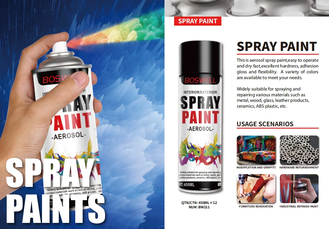 High Quality Factory Oem Color Acrylic Aerosol Paint Car Colour Spray ...