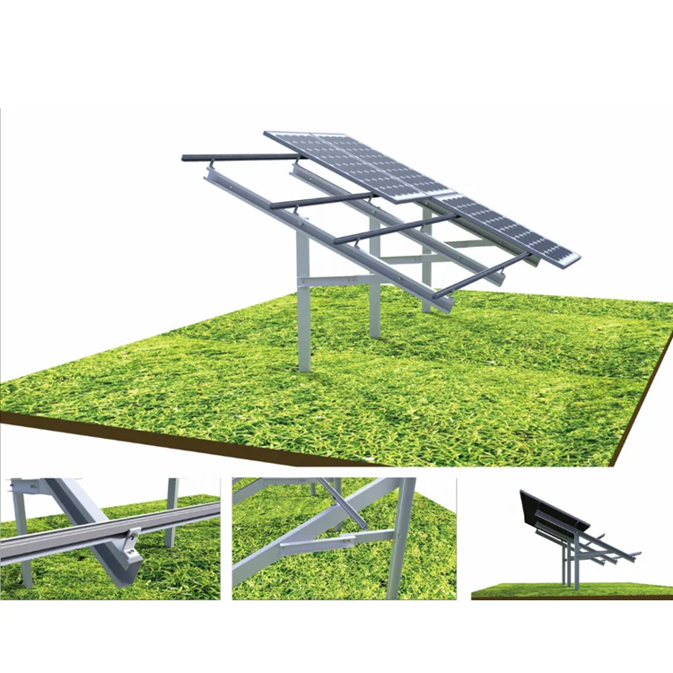 MW Scale Solar Farm Mounting System Ground Screw Pile Foundation ...