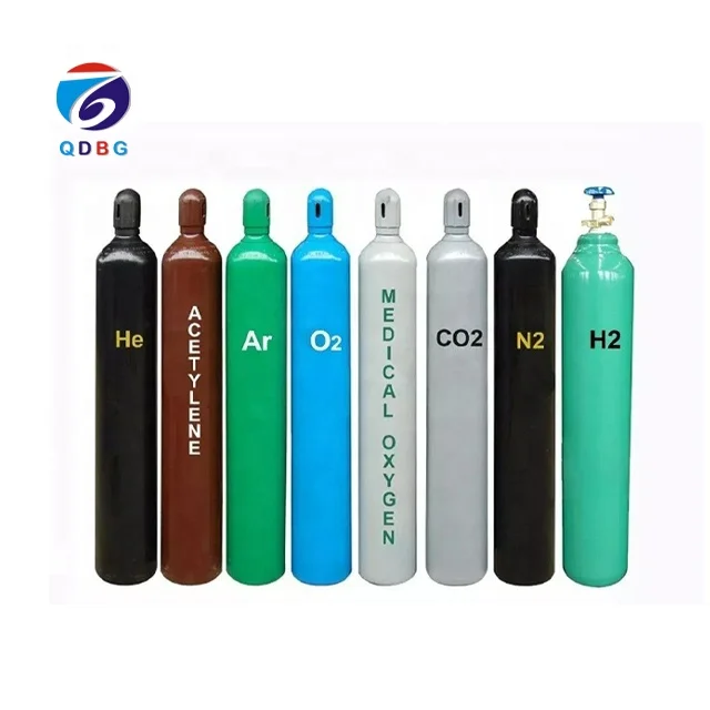 Welding Gas Refillable Ar Empty Small Portable 10l Argon Gas Cylinder ...