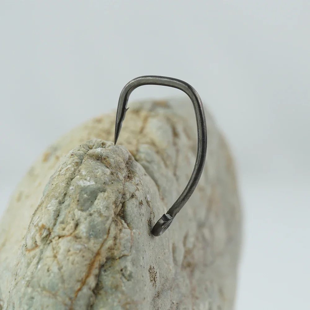 500 Pieces Per Bag in Bulk Carp Fishing Hooks With Eye Micro Barb High ...