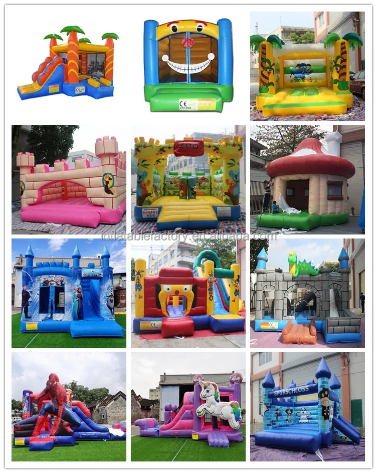 Commercial Jumping Castle Water Slide Castillo Inflable Spiderman ...