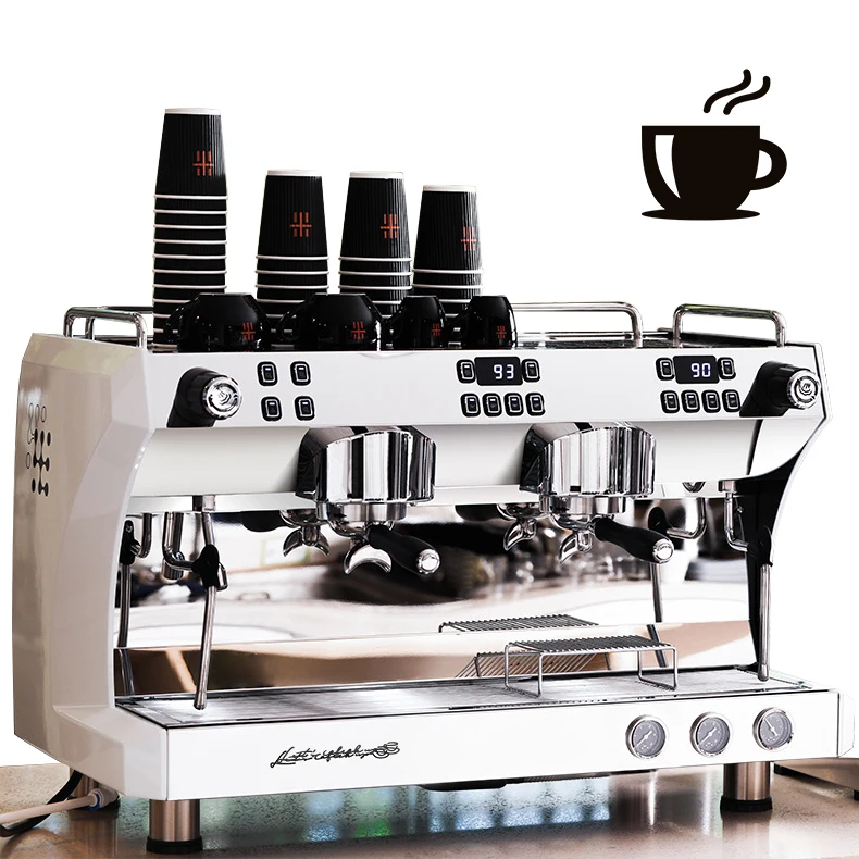 High Quality Two Group Italian Semi Automatic Coffee Maker