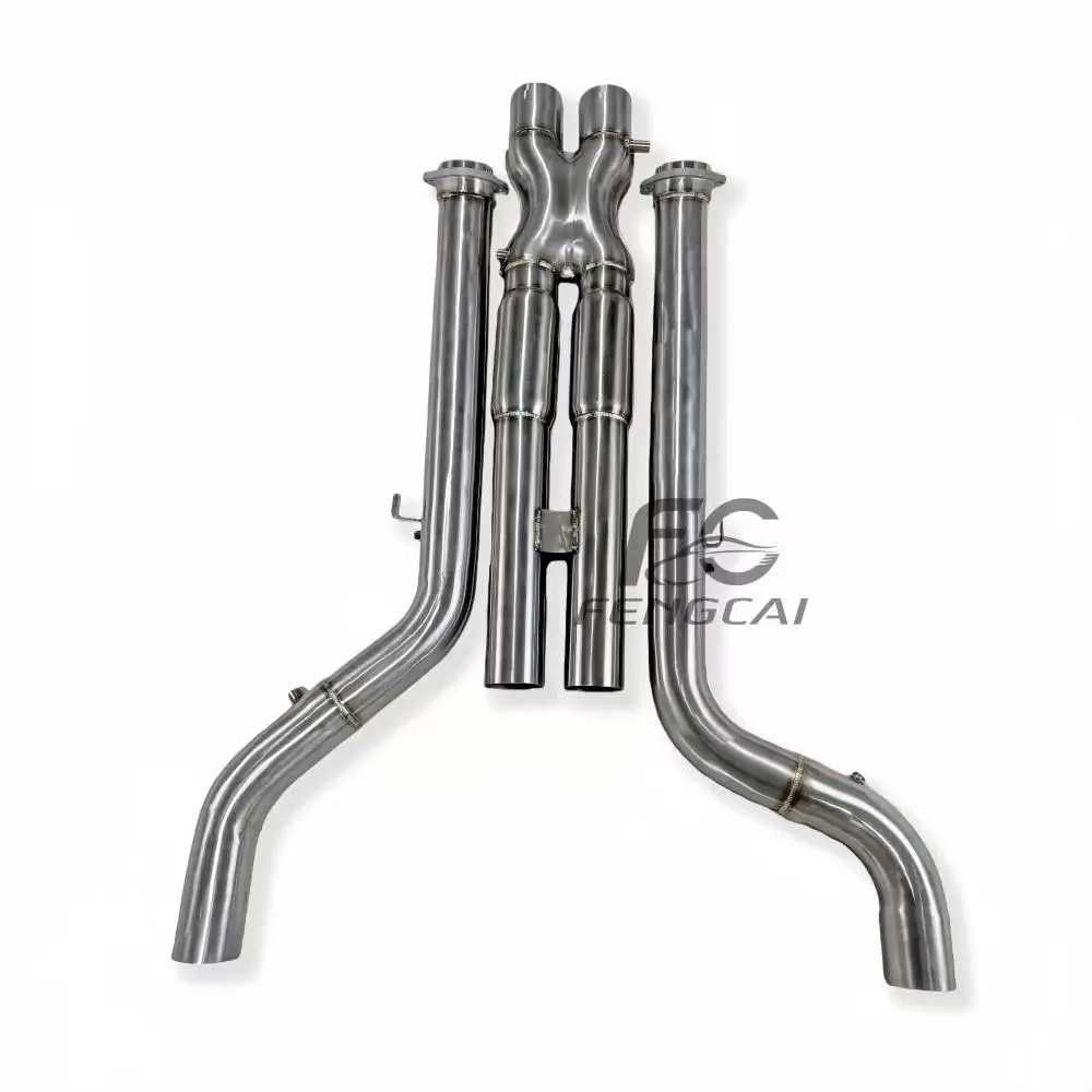 High-performance Middle Pipe Resonator for BMW X5m X6m X7m 4.4T 2024 ...