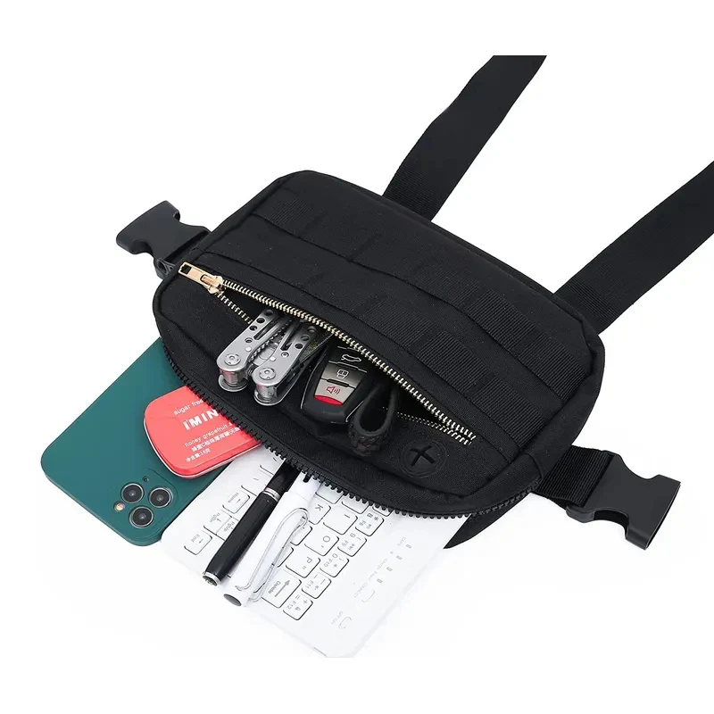 Mens Bags Front Running Chest Pack Pouches Shoulder Sport Man Mens ...