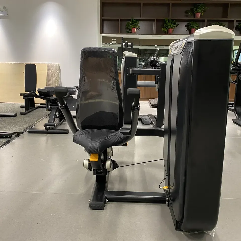 Commercial Pin-Loaded Triceps Curl Machine - Durable & Versatile