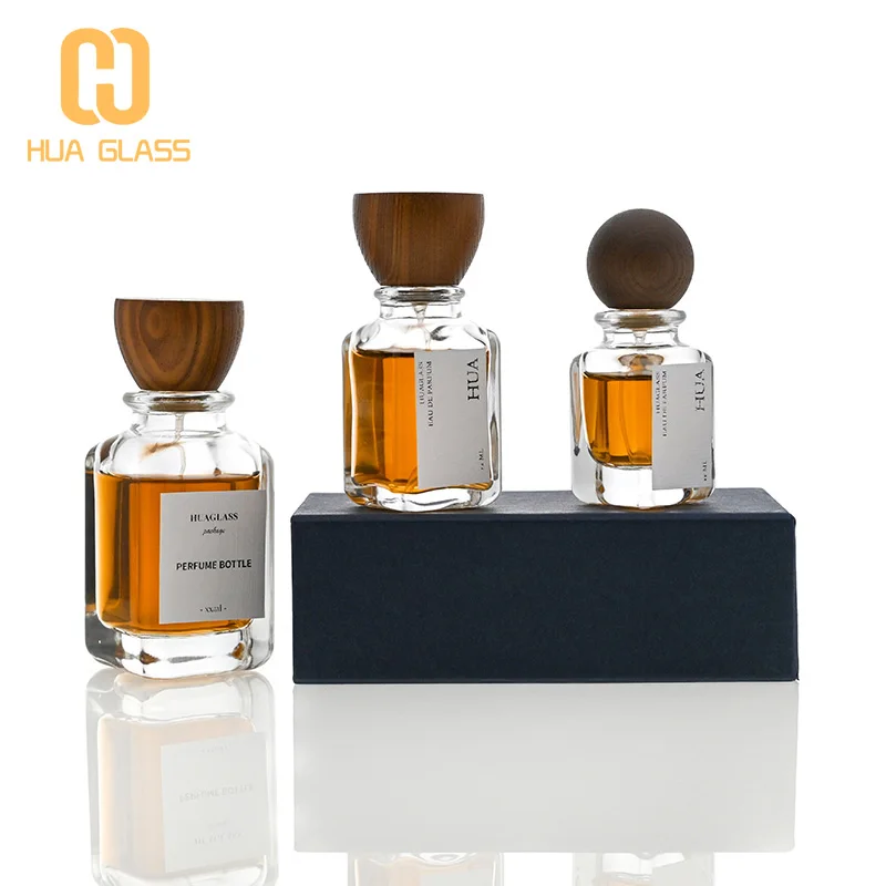 Custom Square Cube Perfume Bottles - 30ml, 50ml, 100ml