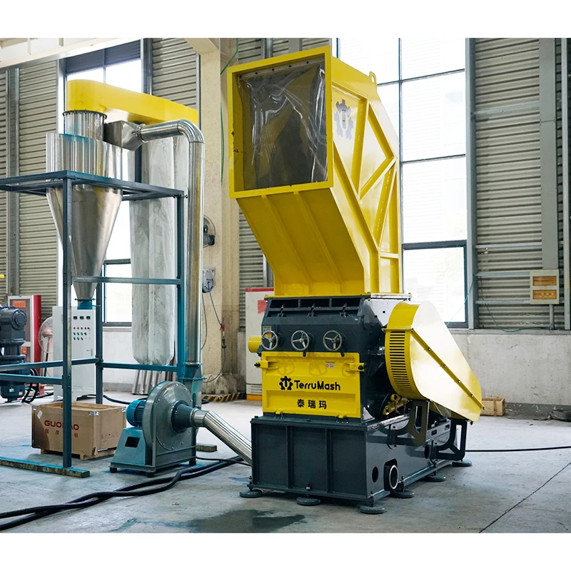 Industrial Small Plastic Bottle Pvc Pipe Shredder Waste Clothes Sponge ...