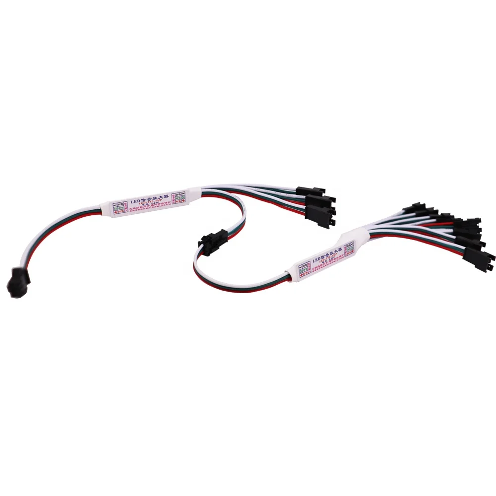 Mini TTL SPI Signal Amplifier Repeater for WS2812B LED Strips