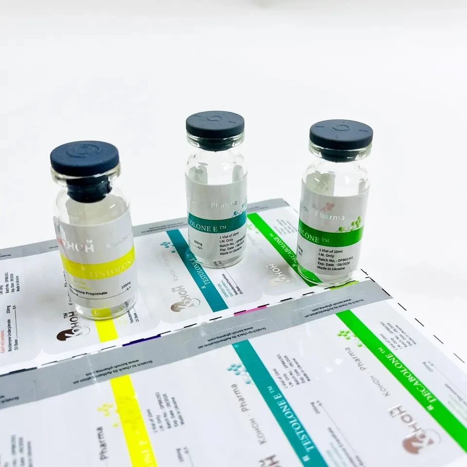 Custom Waterproof Vinyl Tear Proof 10ml Vial Labels For Medicine Bottle ...