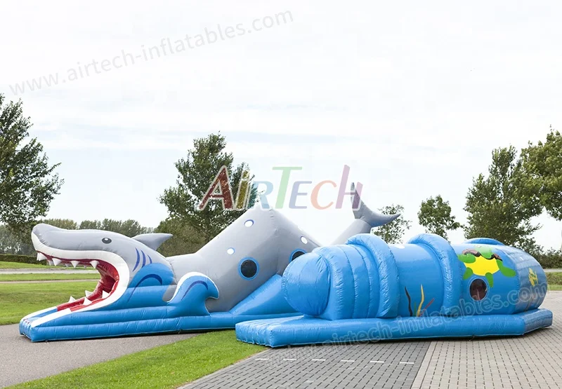 Inflatable Caterpillar Obstacle Course - Fun & Safety