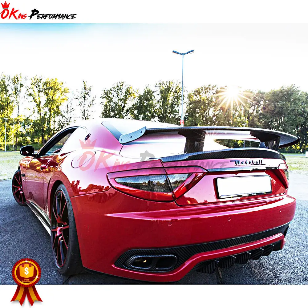 Msy Style Carbon Fiber Rear Spoiler For Maserati Granturismo Gc Gts Gt ...